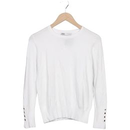 Zara Pullover Damen Gr&ouml;&szlig;e M Second Hand wei&szlig;