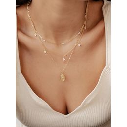 Hey Happiness Necklace 'Nature Lover' female Gold size Onesize