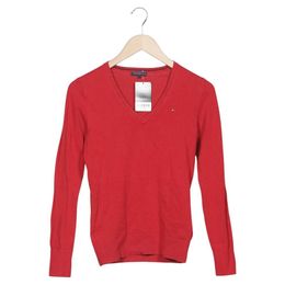 Tommy Hilfiger Pullover Damen Gr&ouml;&szlig;e S Second Hand rot