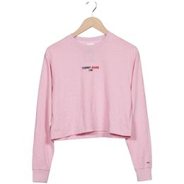 Tommy Jeans Langarmshirt Damen Gr&ouml;&szlig;e S Second Hand pink