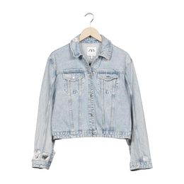 Zara Jacke Damen Gr&ouml;&szlig;e XS Second Hand hellblau