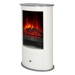 El Fuego Elektrokamin 'Wien II' wei&szlig; 2 kW