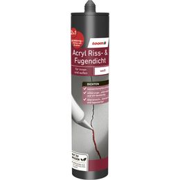 toom Acryl-Spachtelmasse "Riss- und Fugendicht" wei&szlig; 310 ml