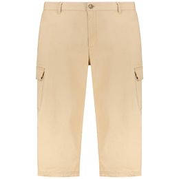 Gro&szlig;e Gr&ouml;&szlig;en North Capri-Bermudas (3/4 lang) mit Stretch Farbe sand Gr&ouml;&szlig;e: XXL