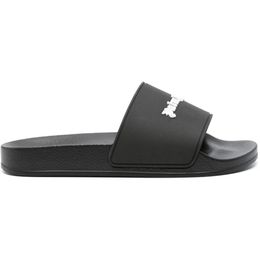 Palm Angels Sandalen - Open Toe Rubber Slides - Gr. 40 (EU) - in Schwarz - f&uuml;r Damen