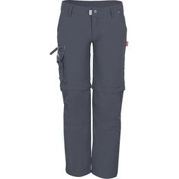 Trollkids Zipp-Off-Trekkinghose "Oppland" - Regular fit - in Anthrazit - 27% | Gr&ouml;&szlig;e 140 | Kinderhosen