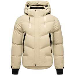 Steppjacke STONE HARBOUR "Livianoo XX", Damen, Gr. M (50), sand, Obermaterial: 100% Polyester; Innenfutter: 100% Polyester; Wattierung: 100% Polyester; &Auml;rmelfutter: 100% Polyester, gerade h&uuml;ftbedeckend, hoch geschlossener Ausschnitt, eng B&uuml;ndchen mit Daumenl&ouml;chern, Jacken Steppjacke, Herren Winterjacke mit (abnehmbarer) Kapuze