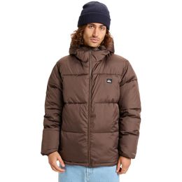 Quiksilver Herren Outdoorjacke "Cold Days"chocolate braun, Gr. XS, 100% Polyester, Jacken