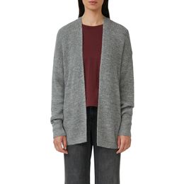 s.Oliver Damen Cardigangrau melange, Gr. 44, meliert, Strick, Obermaterial: 60% Polyacryl, 22% Polyester, 10% Alpaka, 8% Polyamid, Strickjacken, aus