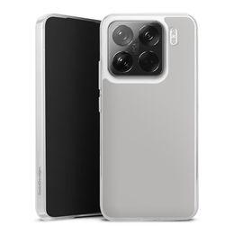 DeinDesign Xiaomi 15 5G Handy Silikon H&uuml;lle Case transparent Handyh&uuml;lle Grey Unicoloured Silikon Case