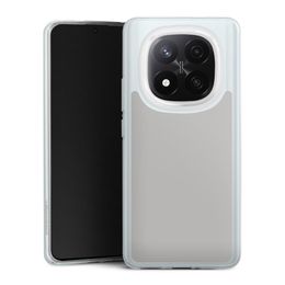 DeinDesign Xiaomi Redmi Note 14 Pro+ 5G Handy Silikon Hülle Case transparent Handyhülle Grey Unicoloured Silikon Case