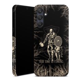 DeinDesign Galaxy A25 5G Handy Premium Case Smartphone Handyh&uuml;lle Schutzh&uuml;lle matt Wikinger Vikings Tv Show Designs Premium Case