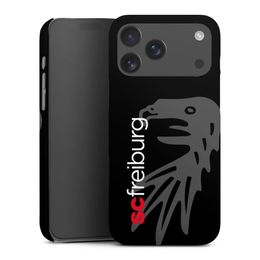 DeinDesign iPhone 17 Pro Max Handy Premium Case Smartphone Handyh&uuml;lle Schutzh&uuml;lle matt Logo Sc Freiburg Official Licensed Product Premium Case