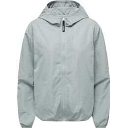 Ragwear Damen Outdoorjacke "Vinzie C", grau, Gr. XS, 100% Polyester, Jacken, Extraleichte &Uuml;bergangsjacke mit Kapuze