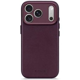 Decoded Leather Backcover iPhone 17 Pro Max Dark Ruby