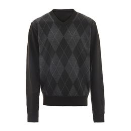 corbridge Pullover Herren Gr&ouml;&szlig;e L/XL grau / anthrazit / schwarz