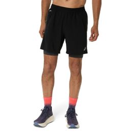 asics Road 7 Inch 2-in-1 Shorts Herren