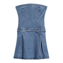 Bershka Kleid Damen Gr&ouml;&szlig;e 40 blue denim Winterkleid
