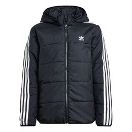 adidas originals Jacke 'Adicolor' Jungen Gr&ouml;&szlig;e 164 schwarz / wei&szlig;