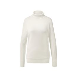 Tchibo - Feinstrick-Rollkragenpullover - Damen - Gr. S - creme