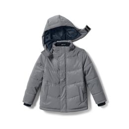 Tchibo - Reflektierende Kinder-Steppjacke - Herren - Gr. 170/176 - silber