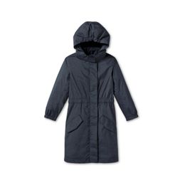 Tchibo - Allwettermantel im Jeans-Look - M&auml;dchen - Gr. 122/128 - dunkelblau