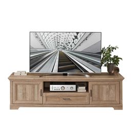 Pharao24.de TV Board mit Kassetten Optik Front Landhausstil