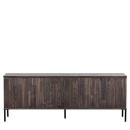 Pharao24.de TV Sideboard in Esche dunkelbraun 150 cm breit - 56 cm hoch