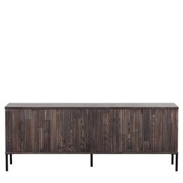 Pharao24.de TV Sideboard in Esche dunkelbraun 150 cm breit - 56 cm hoch