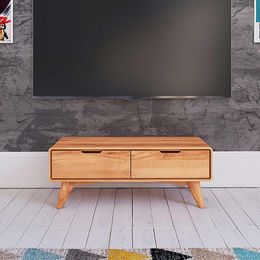 Pharao24.de TV Bank aus Kernbuche Massivholz 90 cm breit