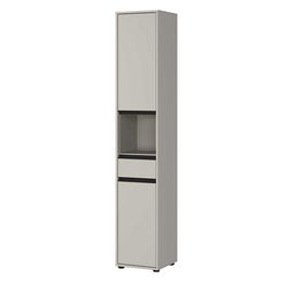Pharao24.de Badezimmerschrank Hochschrank mit einem offenen Fach Made in Germany