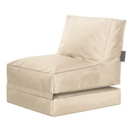 Pharao24.de Moderner Faltsessel in Beige Made in Germany