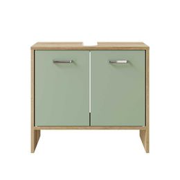 Pharao24.de Waschtischunterschrank Bad Unterschrank 61 cm breit 55 cm hoch