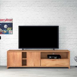Pharao24.de TV Board aus Kernbuche Massivholz 190 cm