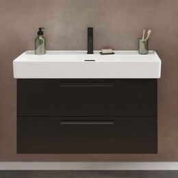 Pharao24.de Waschbeckenunterschrank Waschtischunterschrank mit zwei Schubladen und Soft Close