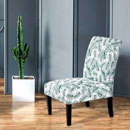 Pharao24.de Sessel mit Blatt Motiv modernem Design