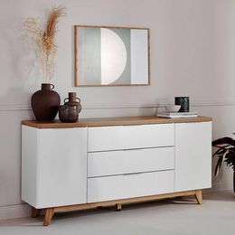 Pharao24.de TV Board Sideboard im Skandi Design 160 cm breit