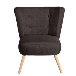 Pharao24.de Einzelsessel braun Retro Made in Germany 80 cm hoch - 69 cm breit