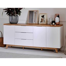 Pharao24.de TV Sideboard Sideboard im Skandi Design mit Schubladen
