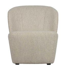 Pharao24.de Retro Sessel in Beige 75 cm hoch
