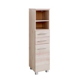 Pharao24.de Badezimmer Hochschrank in Buche 30 cm breit