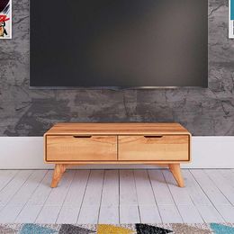 Pharao24.de TV Bank aus Kernbuche Massivholz 90 cm breit