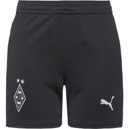 Puma Borussia M&ouml;nchen Gladbach 25-26 Heim Shorts Kinder - Gr&ouml;&szlig;e 176 - schwarz