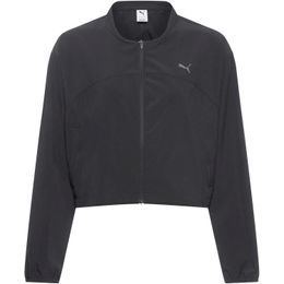 Puma Studio Trainingsjacke Damen - Gr&ouml;&szlig;e S - schwarz
