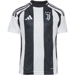 Adidas Juventus Turin 24-25 Heim Teamtrikot Kinder - Gr&ouml;&szlig;e 140 - wei&szlig;