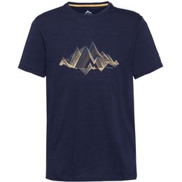 McKINLEY Shay II Funktionsshirt Herren - Gr&ouml;&szlig;e M - blau