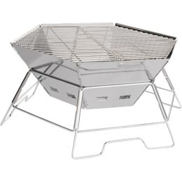 Origin Outdoors Hexagon Campinggrill - Gr&ouml;&szlig;e Einheitsgr&ouml;&szlig;e - grau