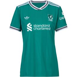 Adidas FC Liverpool 25-26 3rd Teamtrikot Damen - Gr&ouml;&szlig;e M - t&uuml;rkis