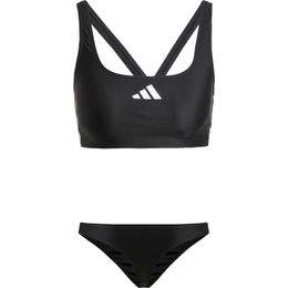 Adidas 3S Bikini Set Damen - Gr&ouml;&szlig;e 36 - schwarz
