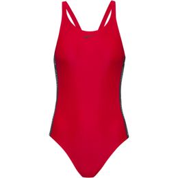Nike Logo Schwimmanzug Damen - Gr&ouml;&szlig;e S - rot